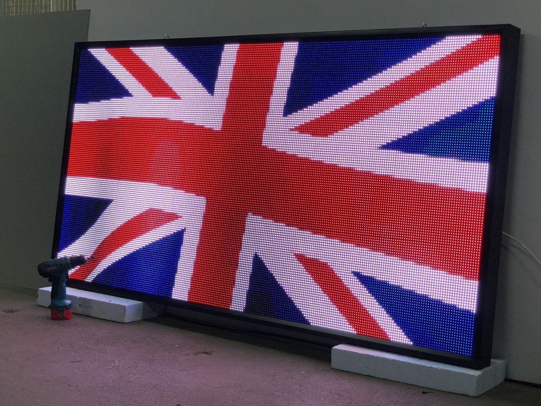 P6 LED video sign (Height - 96 cm). Prices from - P6 LED video signs ...