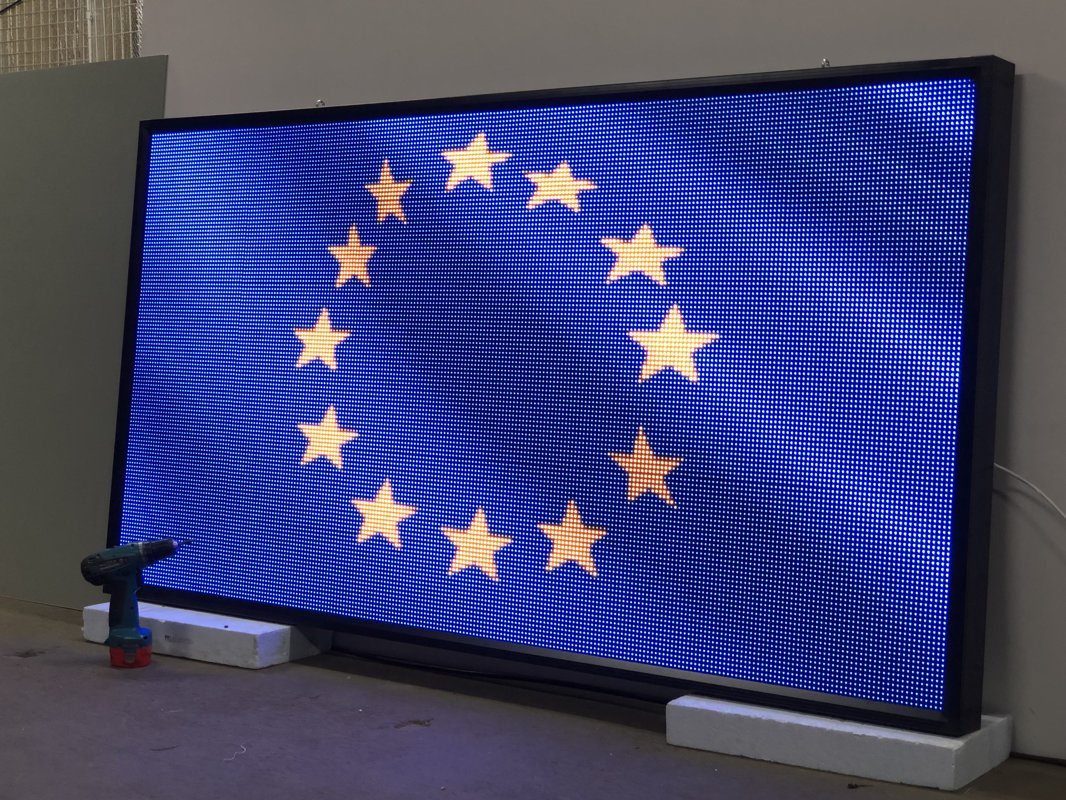 P6 LED video sign (Height - 96 cm). Prices from - P6 LED video signs ...