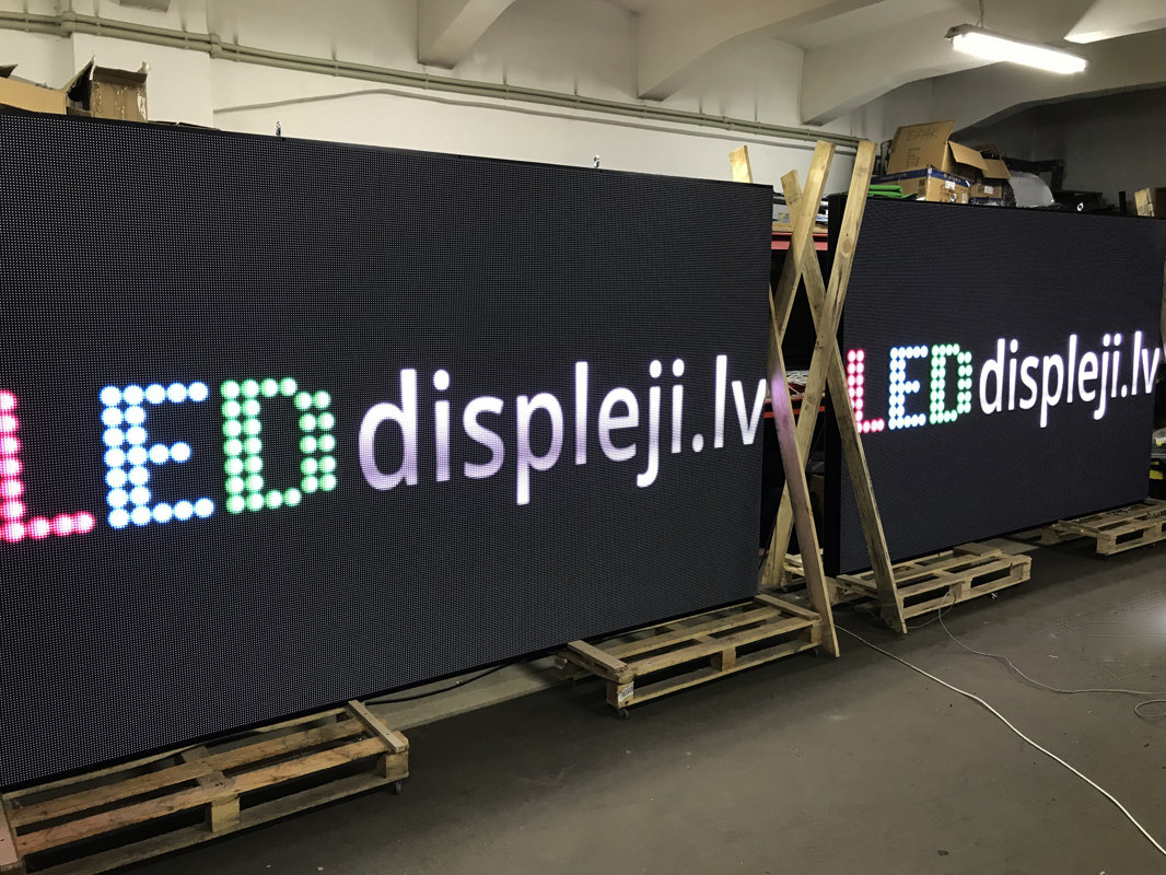 P6 LED video sign (Height - 96 cm). Prices from - P6 LED video signs ...